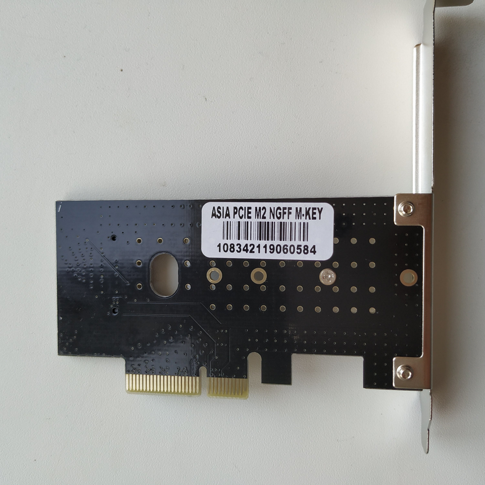 Разрушение мифов. Инструкция по применению. Адаптер PCI-E M.2 NGFF for ...
